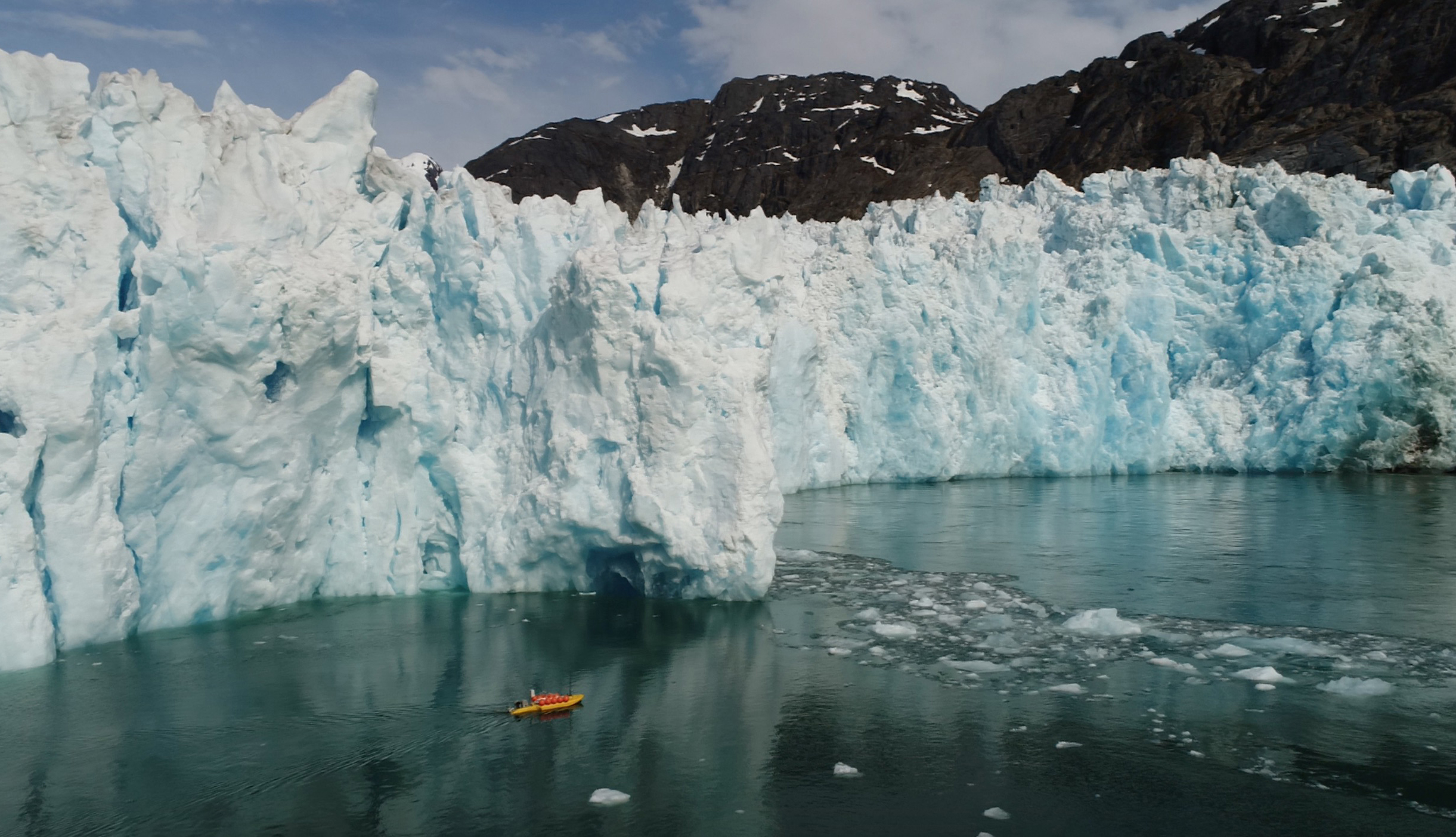 Ice Glacier Underwater
