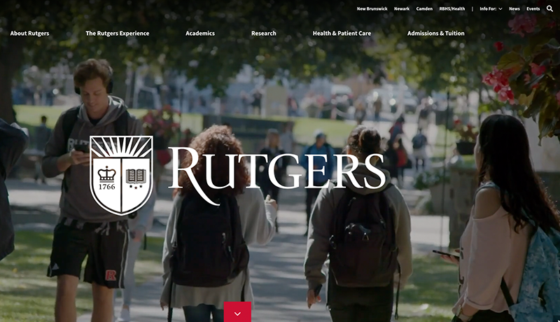 Rutgers.edu Gets a Makeover | Rutgers University