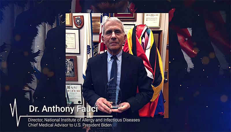 Rutgers Presents Moral Courage in Medicine Award to Anthony Fauci ...