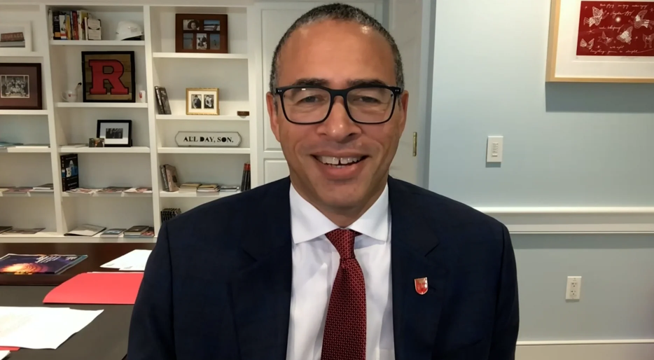 Rutgers President Holloway Delivers University Senate Address