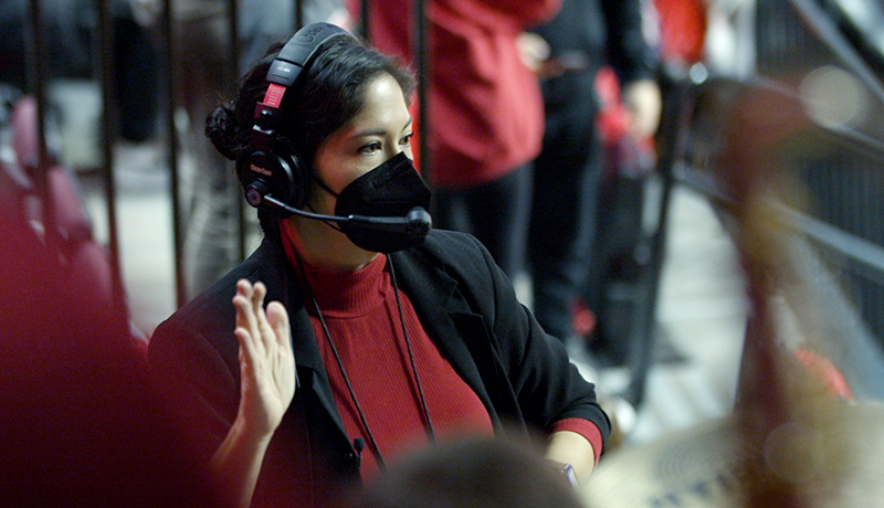 Pep Band Director Behind Ear-Shattering Chants at Jersey Mike’s Arena ...