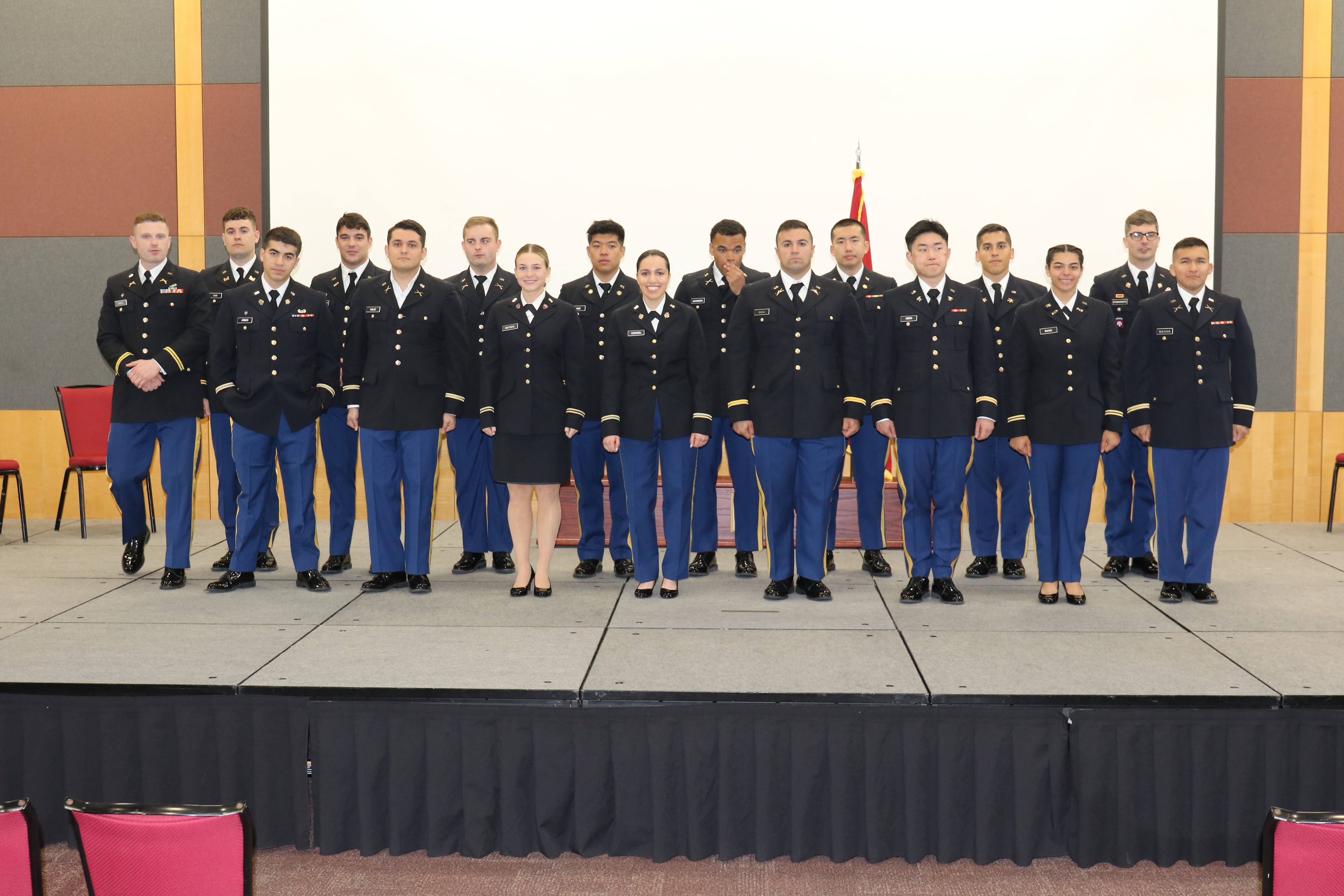 Army ROTC Grads Rank Up During Commissioning Ceremony | Rutgers University
