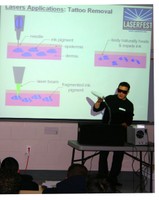 Beam Me Up, Professor: Rutgers-Camden Physicist Brings Laser Show to ...