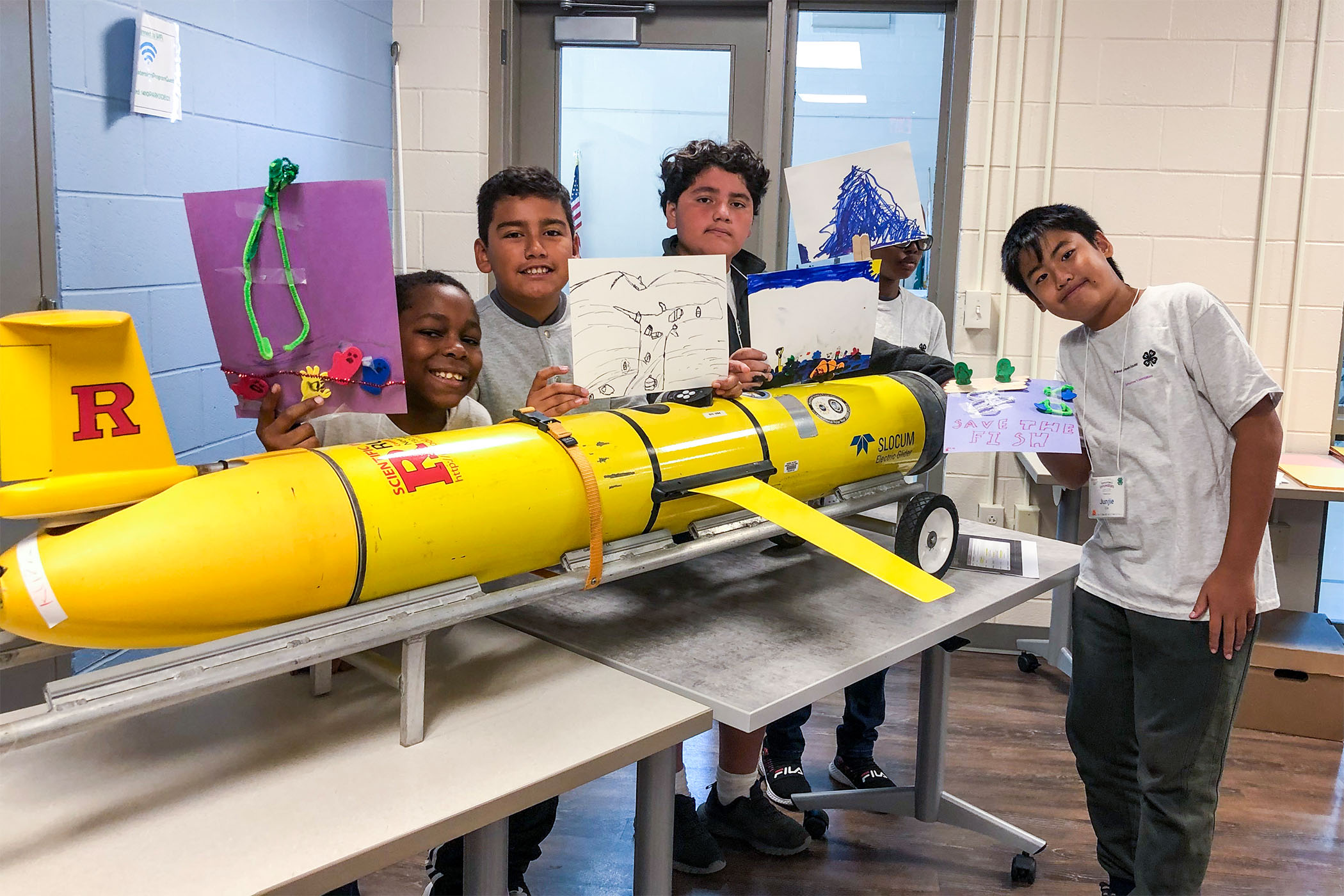 4-H STEM Challenge Highlights Rutgers' Pioneering Ocean Research