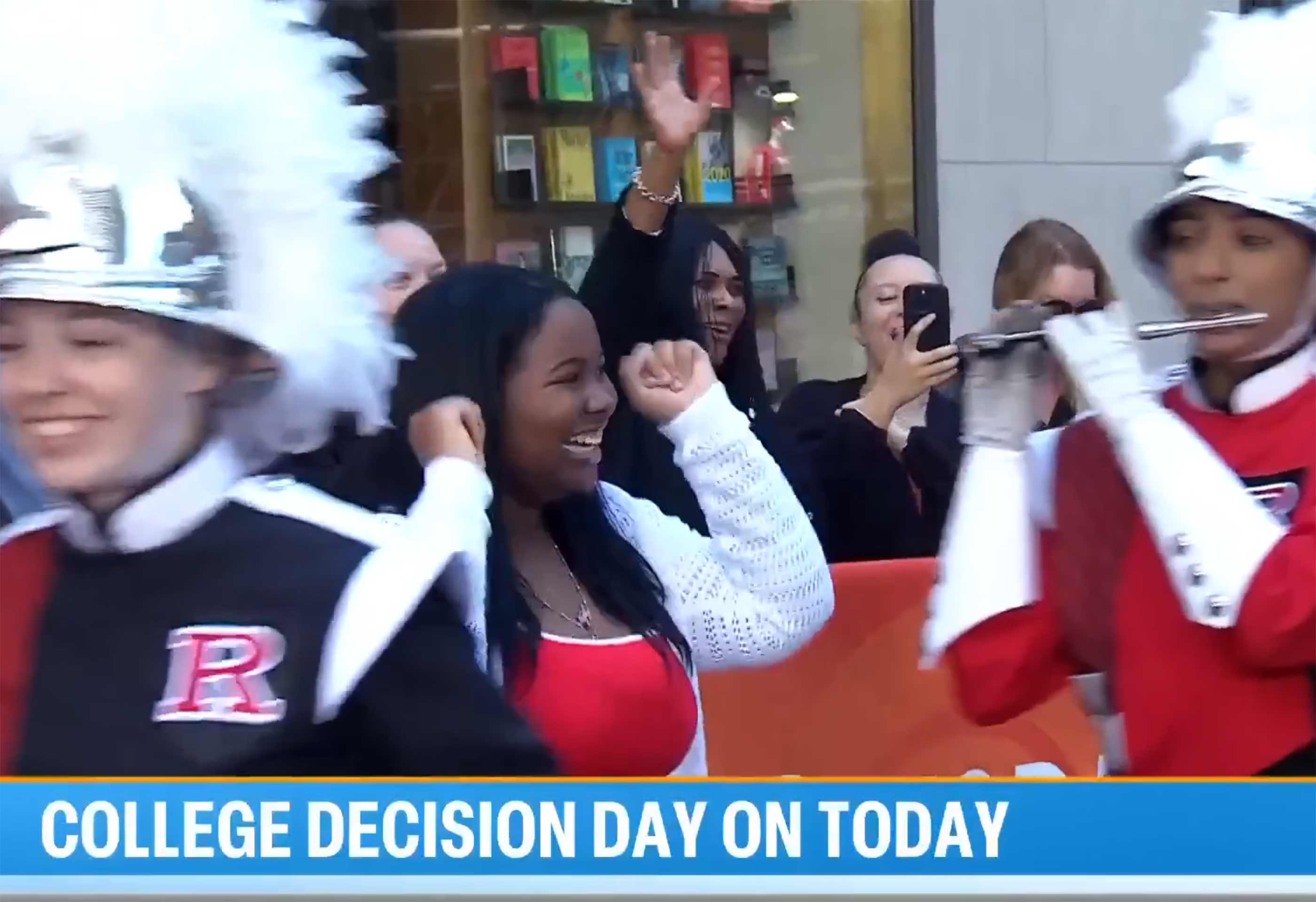 A Little Band Music and a National TV Spot Give Accepted Student a View ...