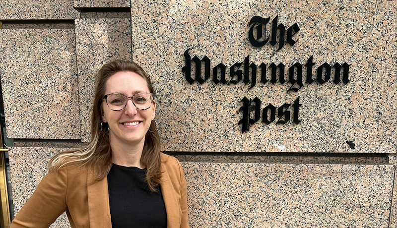 Alumna Leads Coverage of Those Close Election Polls for The Washington ...