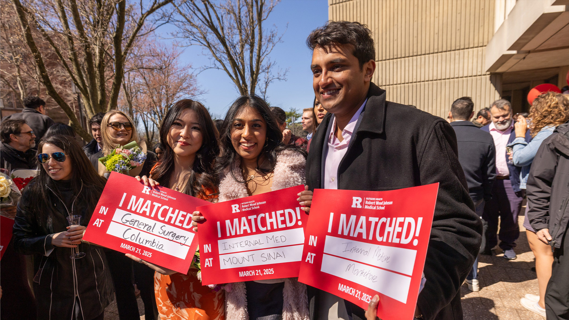 Rutgers Medical Students Fulfill Their Dreams on Match Day | Rutgers ...