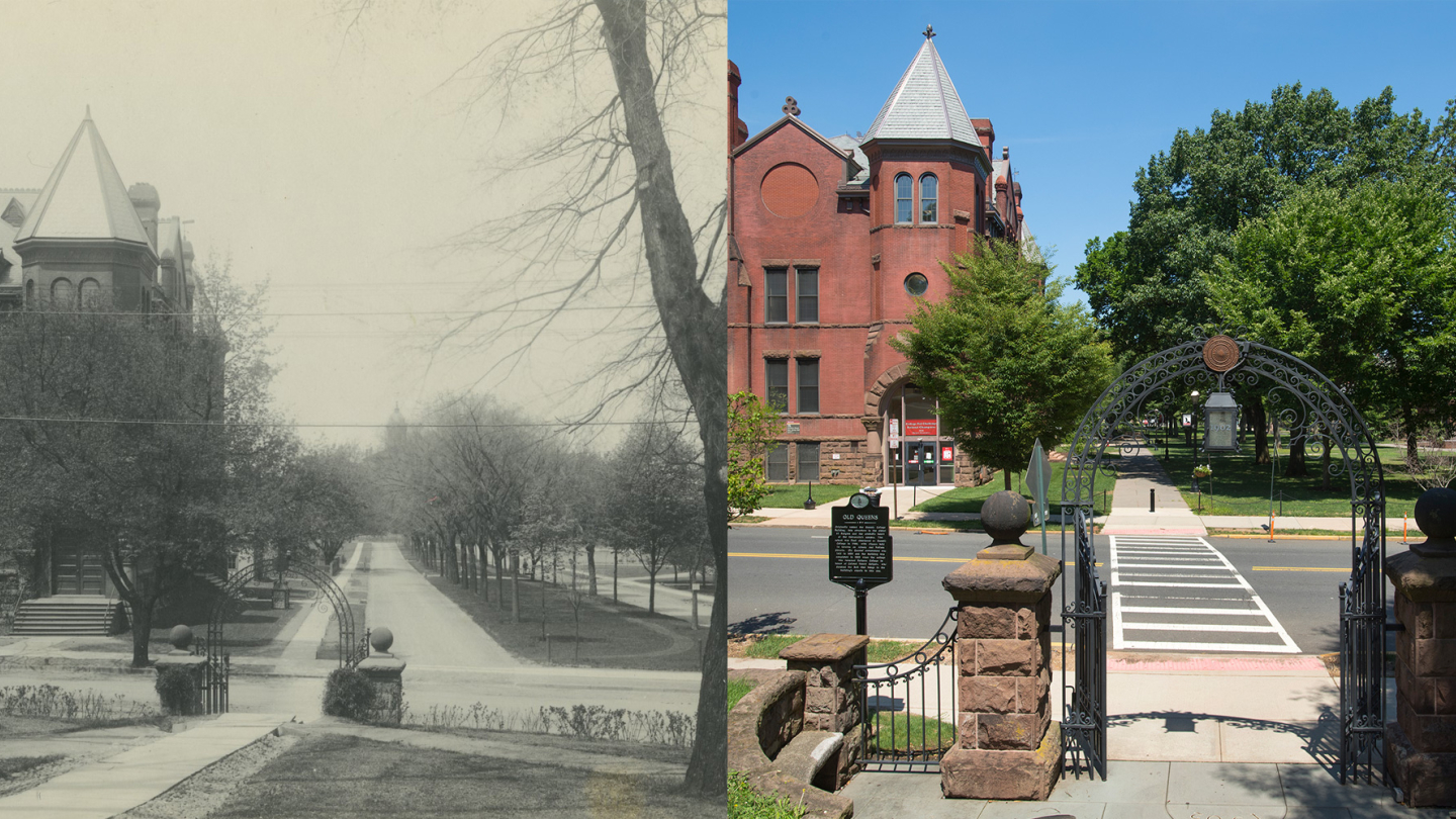 Rutgers Then and Now Explores Transformation of Historic College Avenue ...