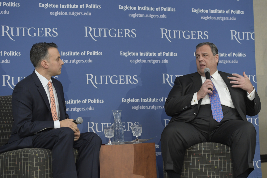 Chris Christie Talks Politics at Rutgers | Rutgers University
